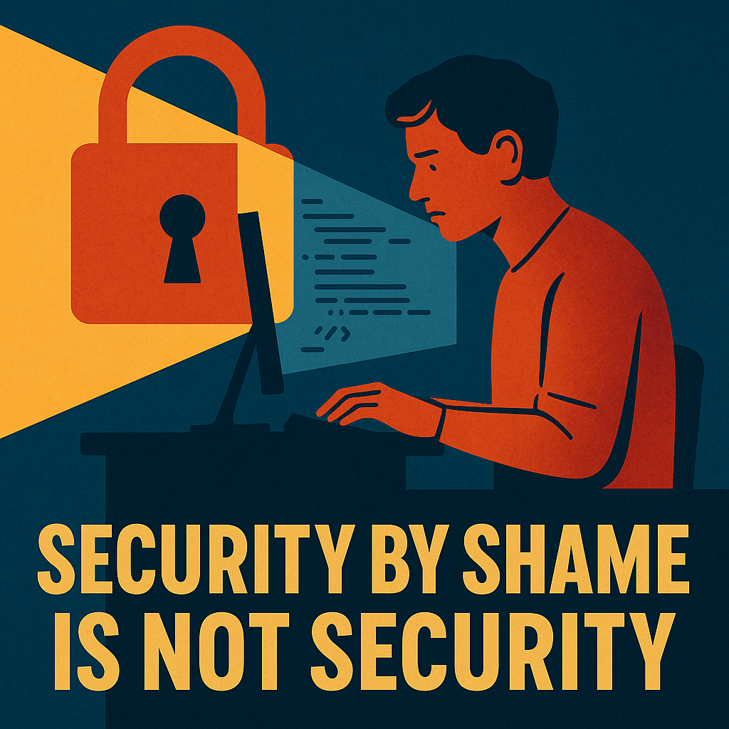 Security by Shame: How Not to Handle Dev Mistakes